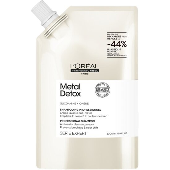 Шампунь для восстановления окрашенных волос L`oreal Professionnel Metal Detox, 1 л