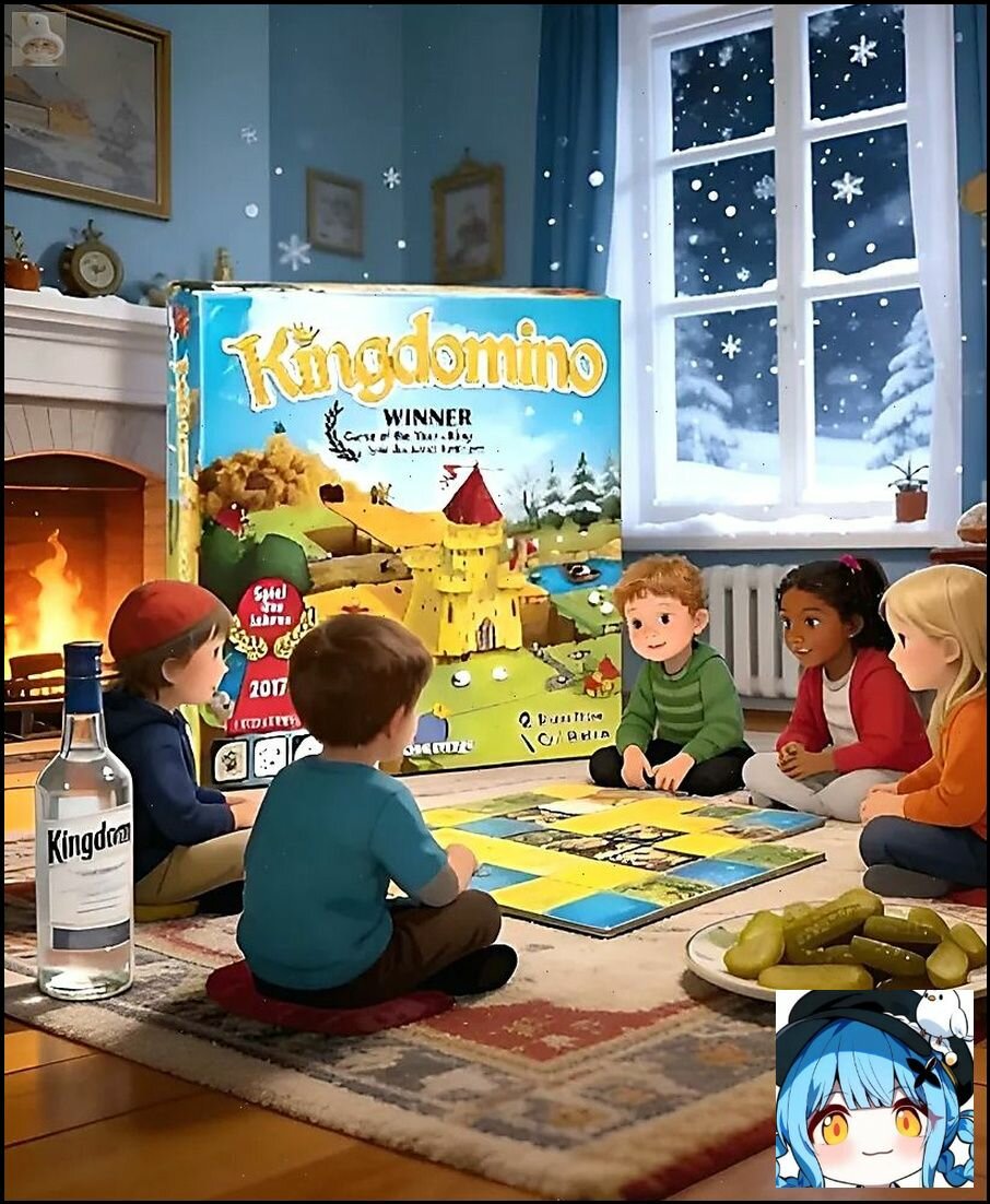 Настольная Карточная Игра Настольная Kingdomino Игра (Карточная) Новая Версия Игры