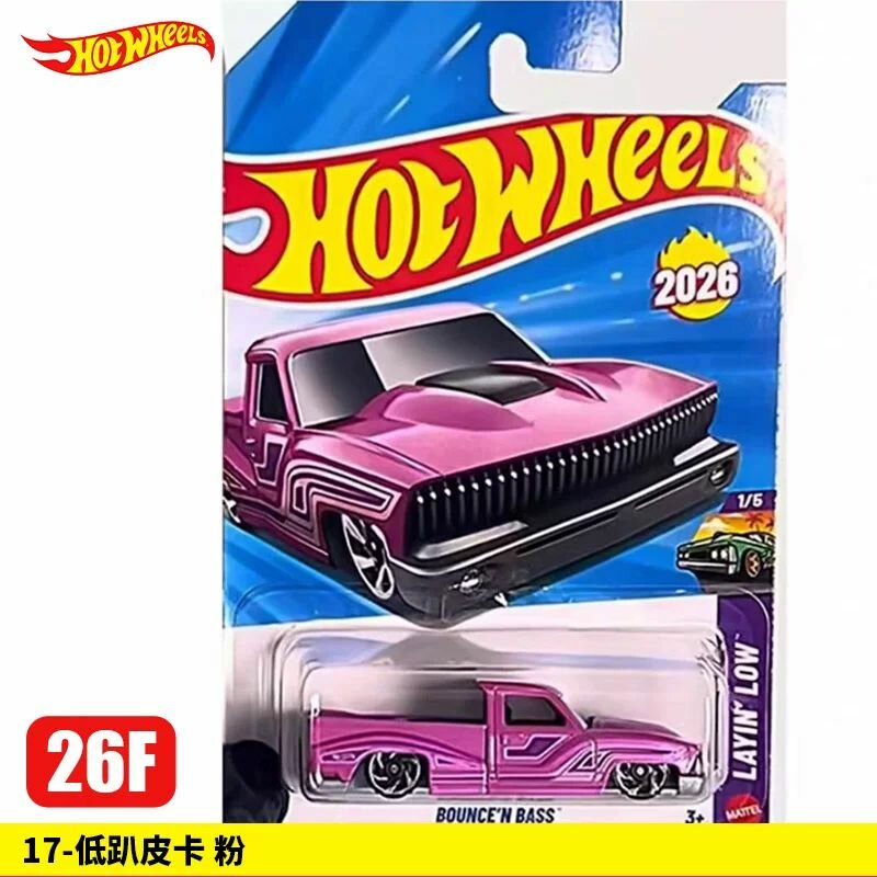 Машинка 26F mattel MODEL 1:64 BOUNCE'N BASS Die-cast Alloy Model Collection Toy Children Gifts