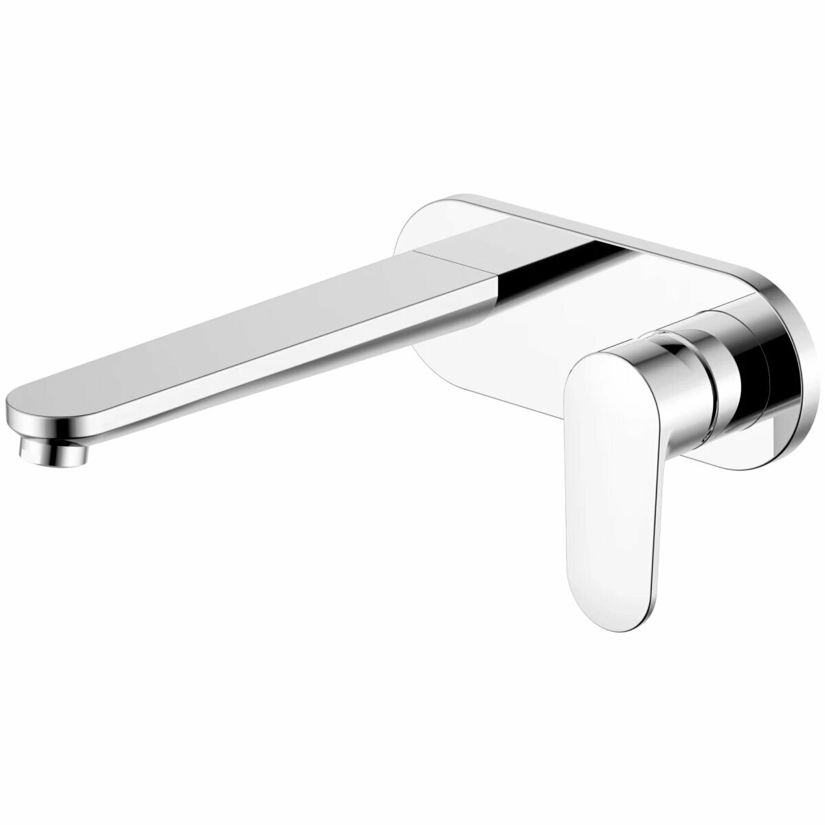 Смеситель для раковины Aquatek Ника AQ1813CR встраиваемый, без донного клапана, хром