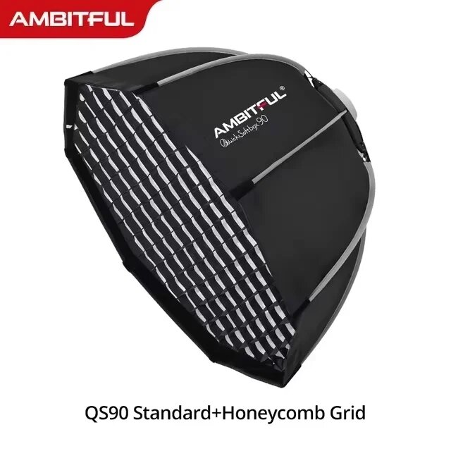 Ambitful QS90 софтбокс с гридом