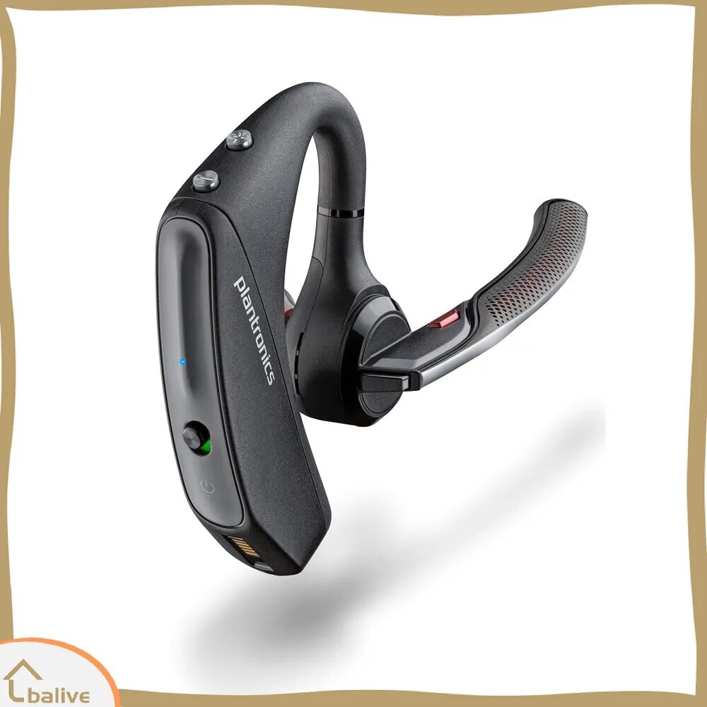 Plantronics Voyager 5200 Bluetooth-гарнитура для шумных городских улиц и автомобилей, черного цвета