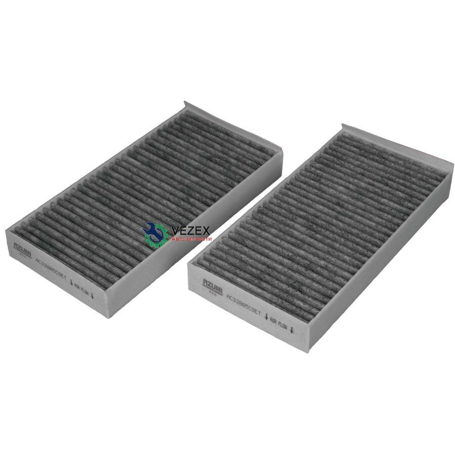 AZUMI AC32005CSET Фильтр салона угольный BMW X1 F48 15-22, MINI F56/60 13- (компл-2шт) AC32005CSET