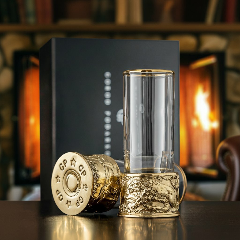 Набор стопок для водки Русский медведь