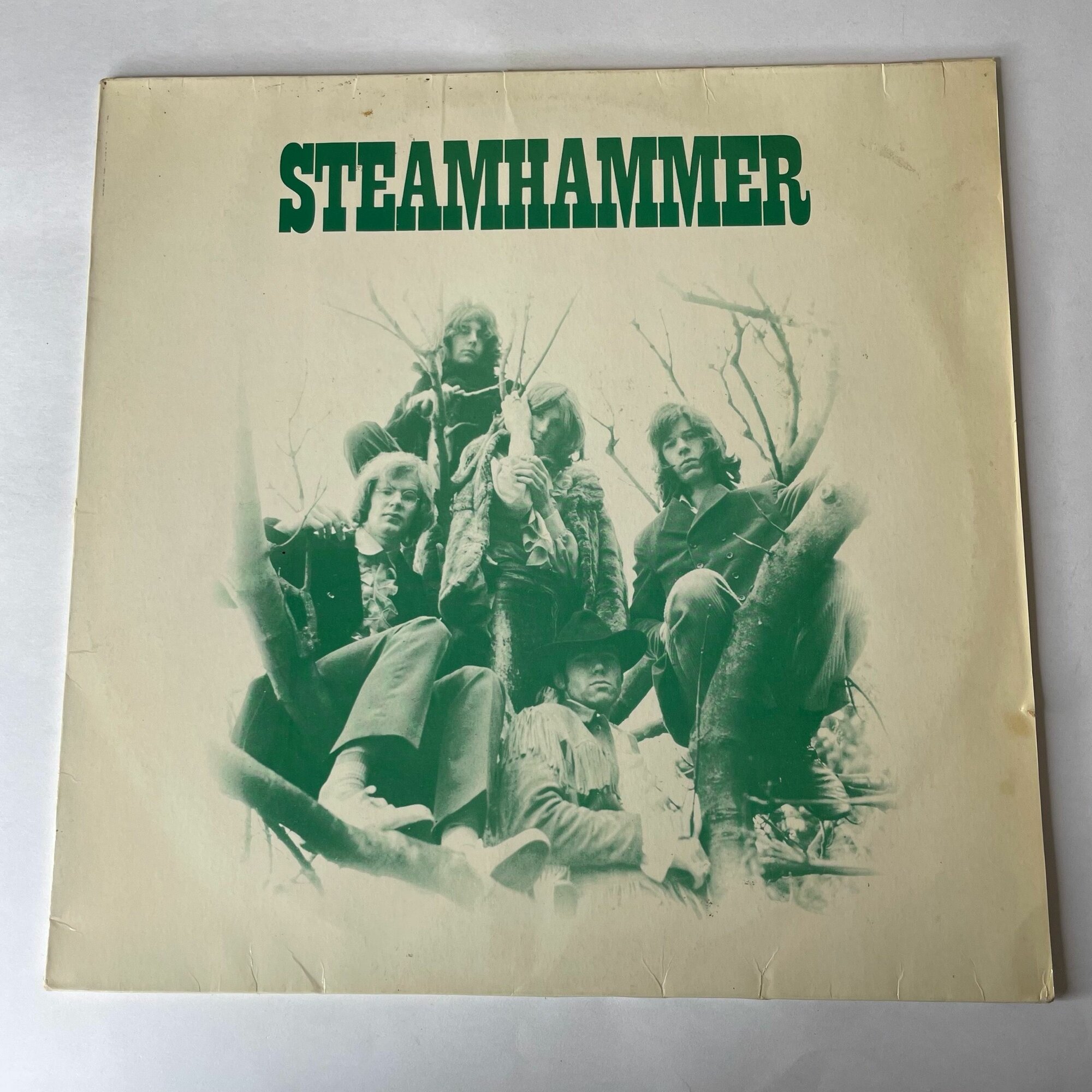 Винтажная виниловая пластинка LP Steamhammer (Германия 1970)