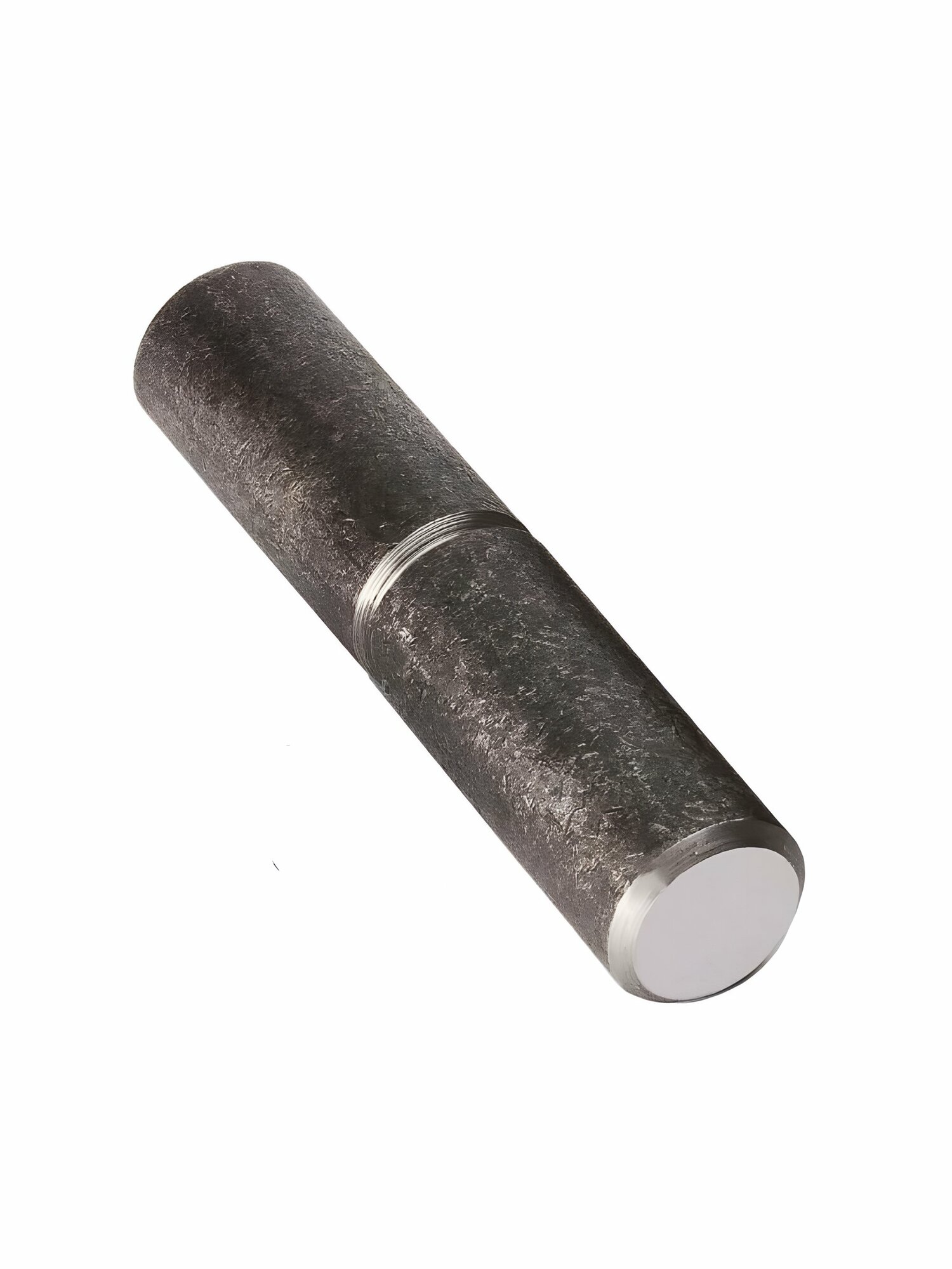 Петля гаражная Секрет-Киров 36х200 мм, артикул 13515, сварная цилиндрическая петля для ворот и гаража с шариком, коричневая