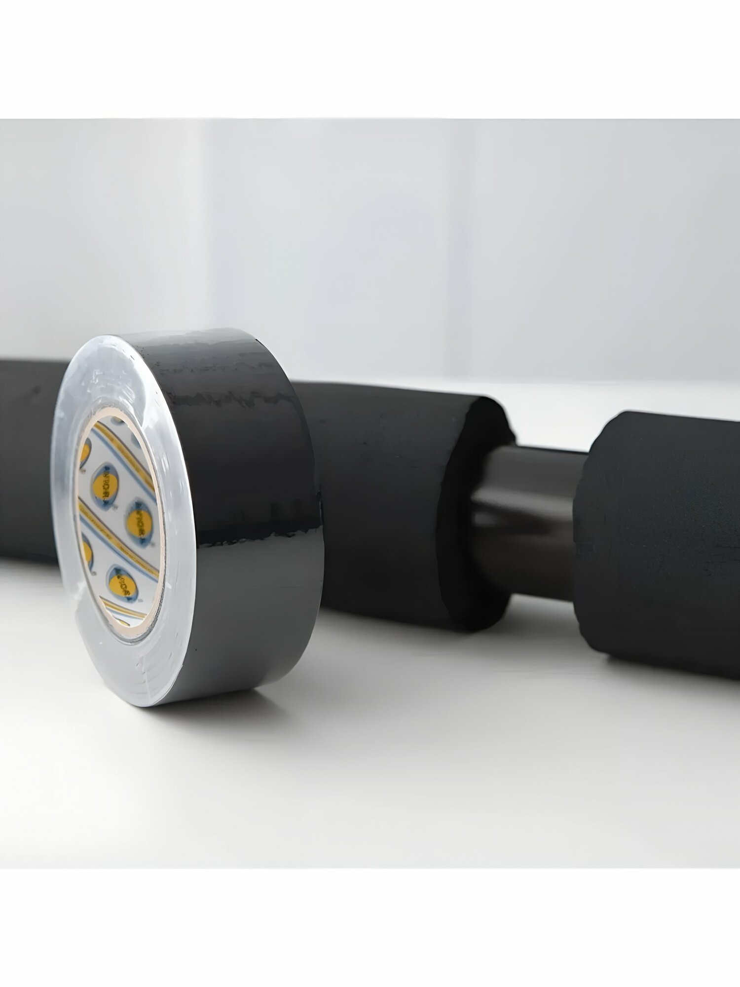 Лента армированная 48 мм, черная, основа полимерная, 50 м, Aviora, ТПЛ Супер, 302-162