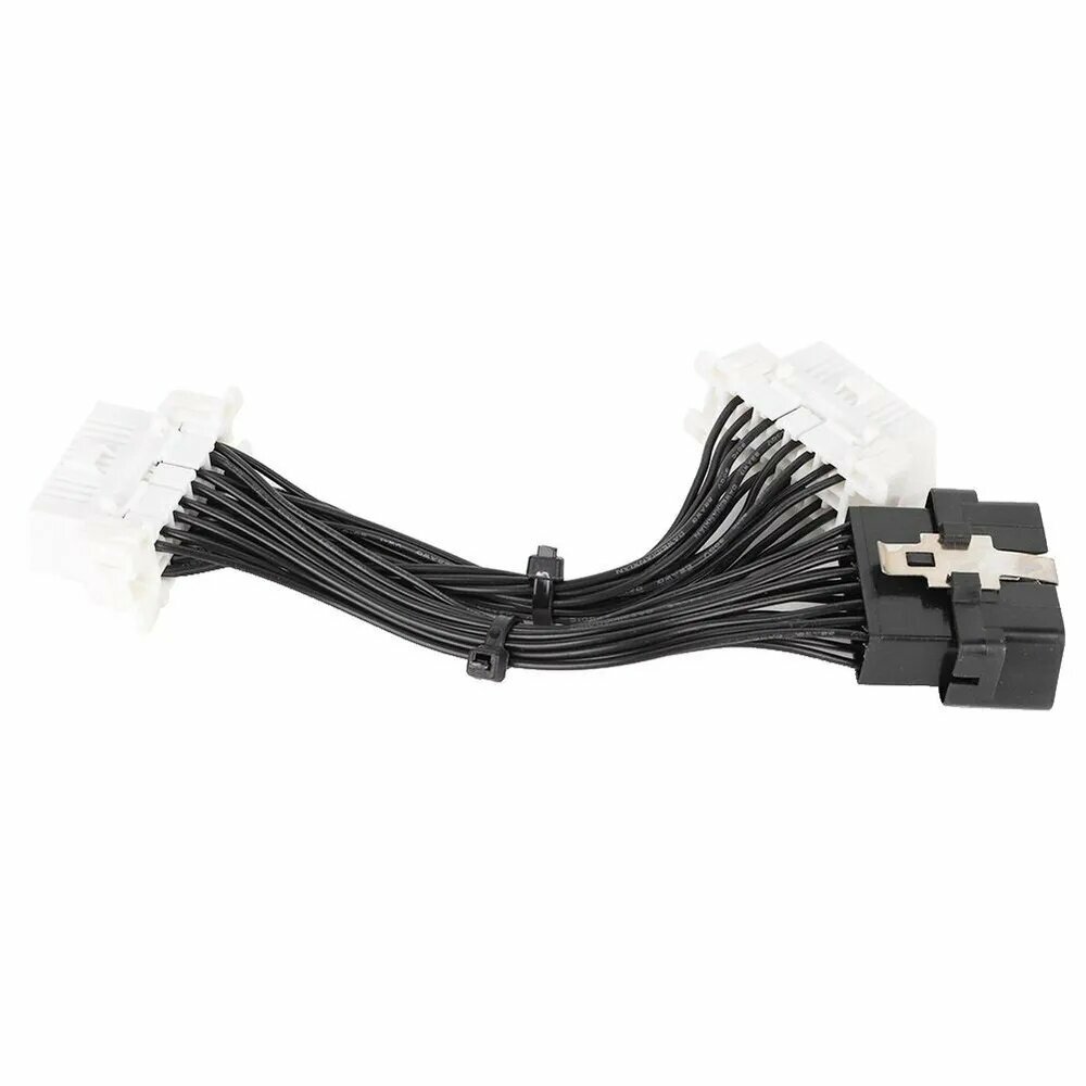 16-контактный Y-разветвитель OBD2 для GPS-регистраторов и диагностики