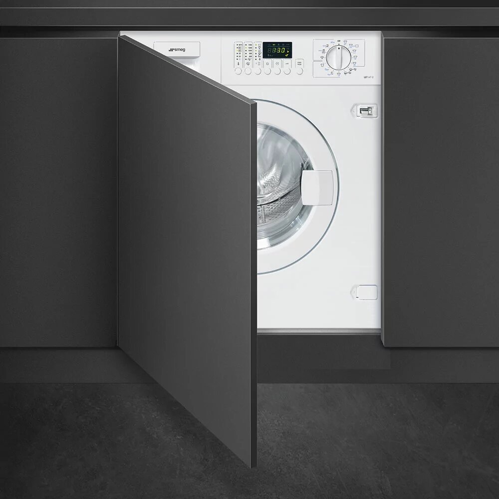 Встраиваемая стиральная машина с фронтальной загрузкой Smeg LBI147 — фото 1