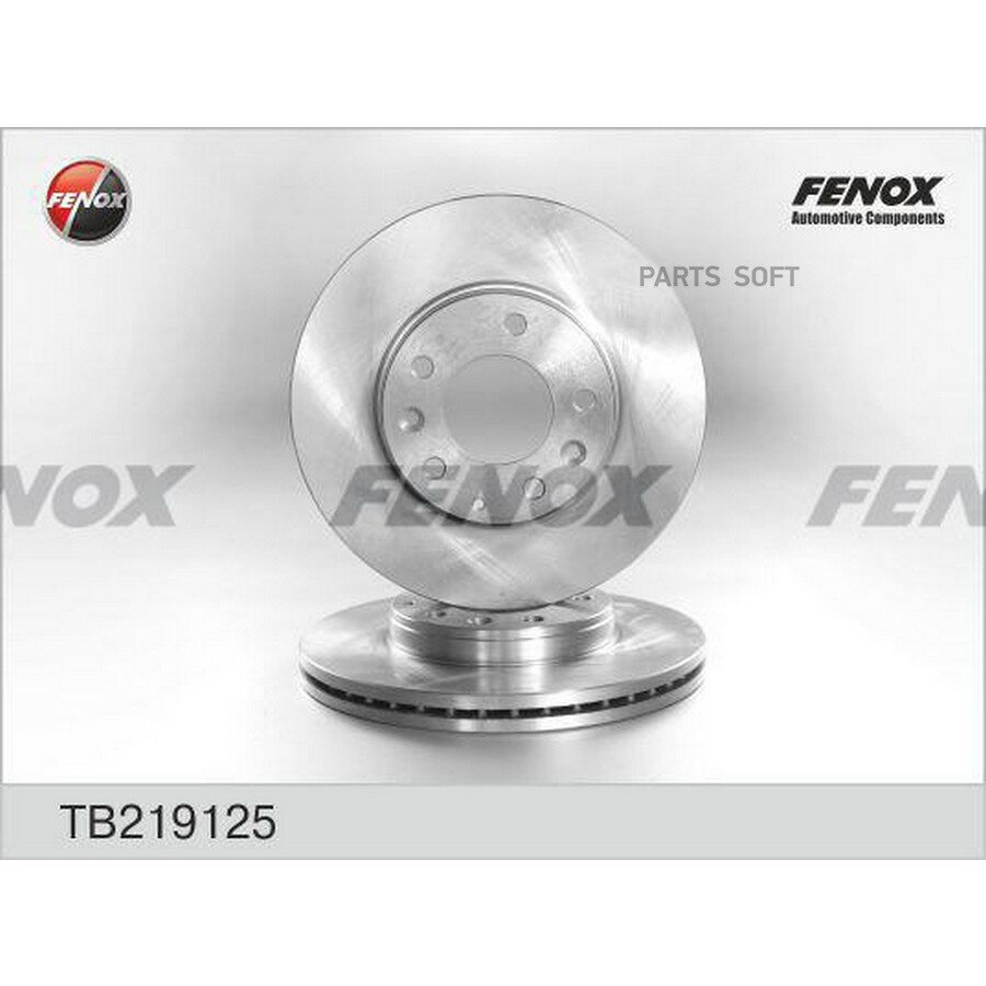 FENOX TB219125 Диск торм. перед. Mazda 6 02- 2шт
