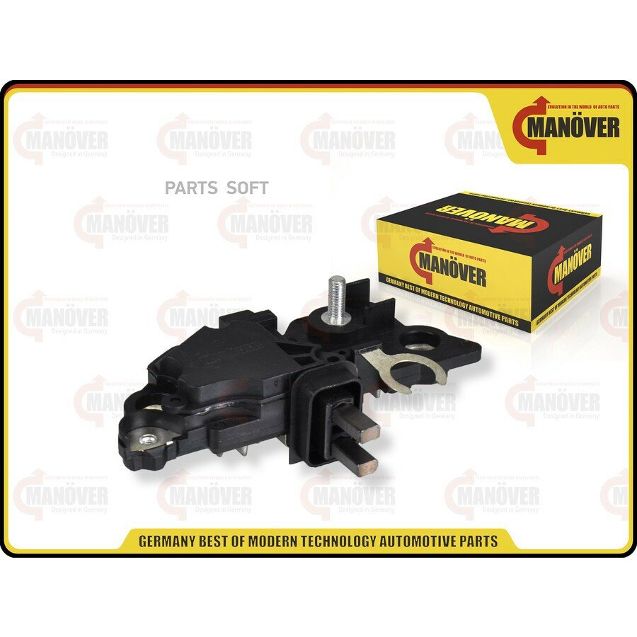 MANOVER MR5108102 Реле регулятор напряжения генератора FIAT Ducato, Croma, Palio, Siena, MERCEDES A, Vaneo, OPEL , Astra, Calibra, Combo, Corsa, Frontera, Meriva, Tigra, Vectra, , Zafira, SAAB 9-3, 9-5 аналог OEM NO 9201135, 994957, 9117942 MANOVER Germany