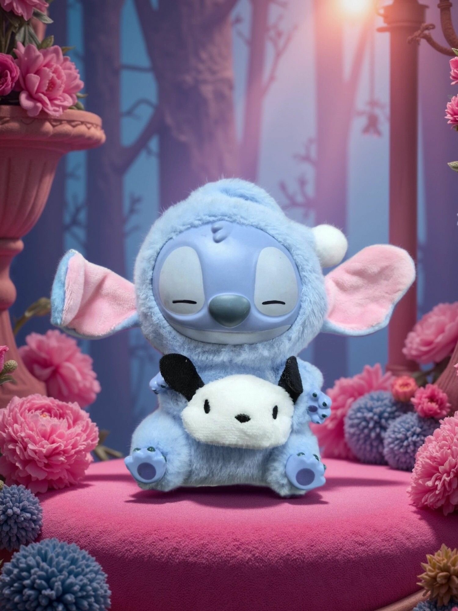 Плюшевая игрушка Stitch в сюрприз коробке