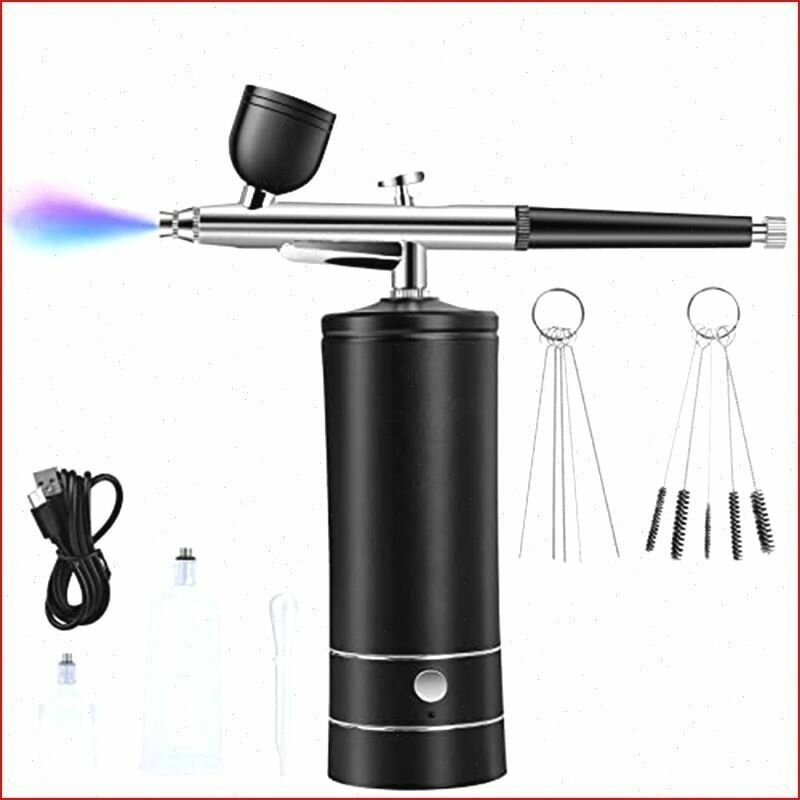 Комплект для аэрографии, перезаряжаемый компрессор для аэрографа, высокое давление 30 фунтов на кв. дюйм