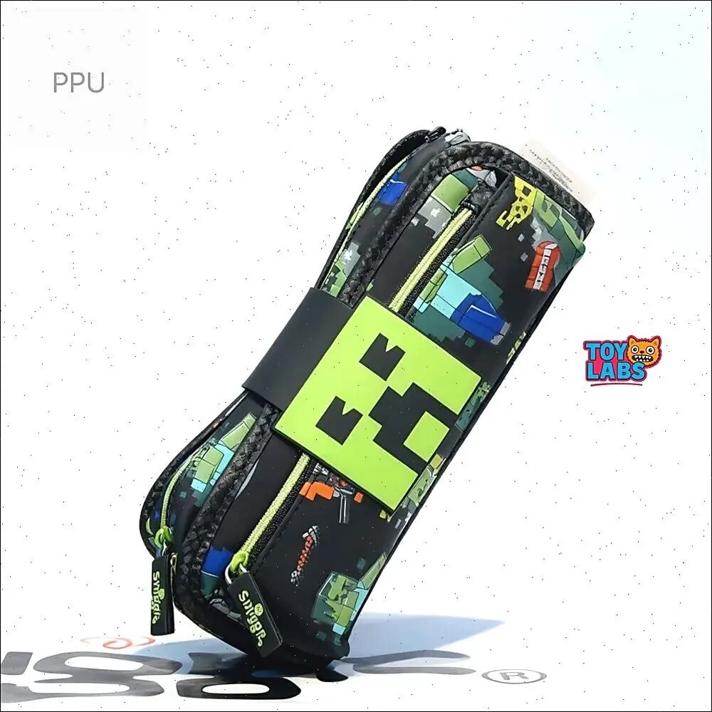Австралийский пенал Smiggle с тематикой Minecraft, вместительный, для школьников, подарок к учебному году