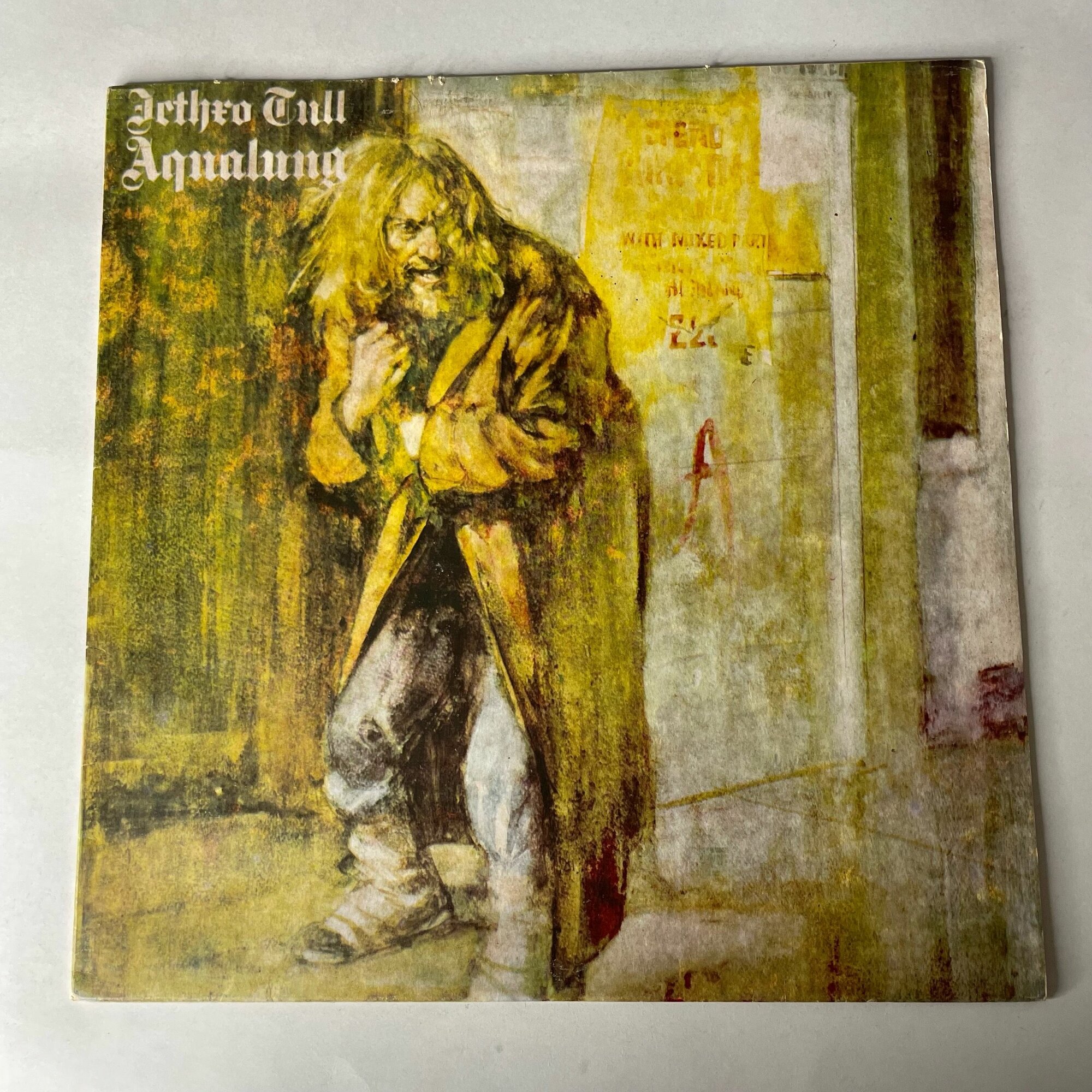 Винтажная виниловая пластинка LP Jethro Tull Aqualung (Россия 1993)