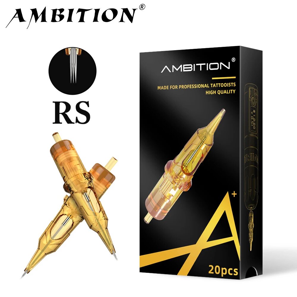 Иглы для тату Ambition Glory RS 0,35 мм 0,3 мм 20 шт. 1005RS 0.3mm