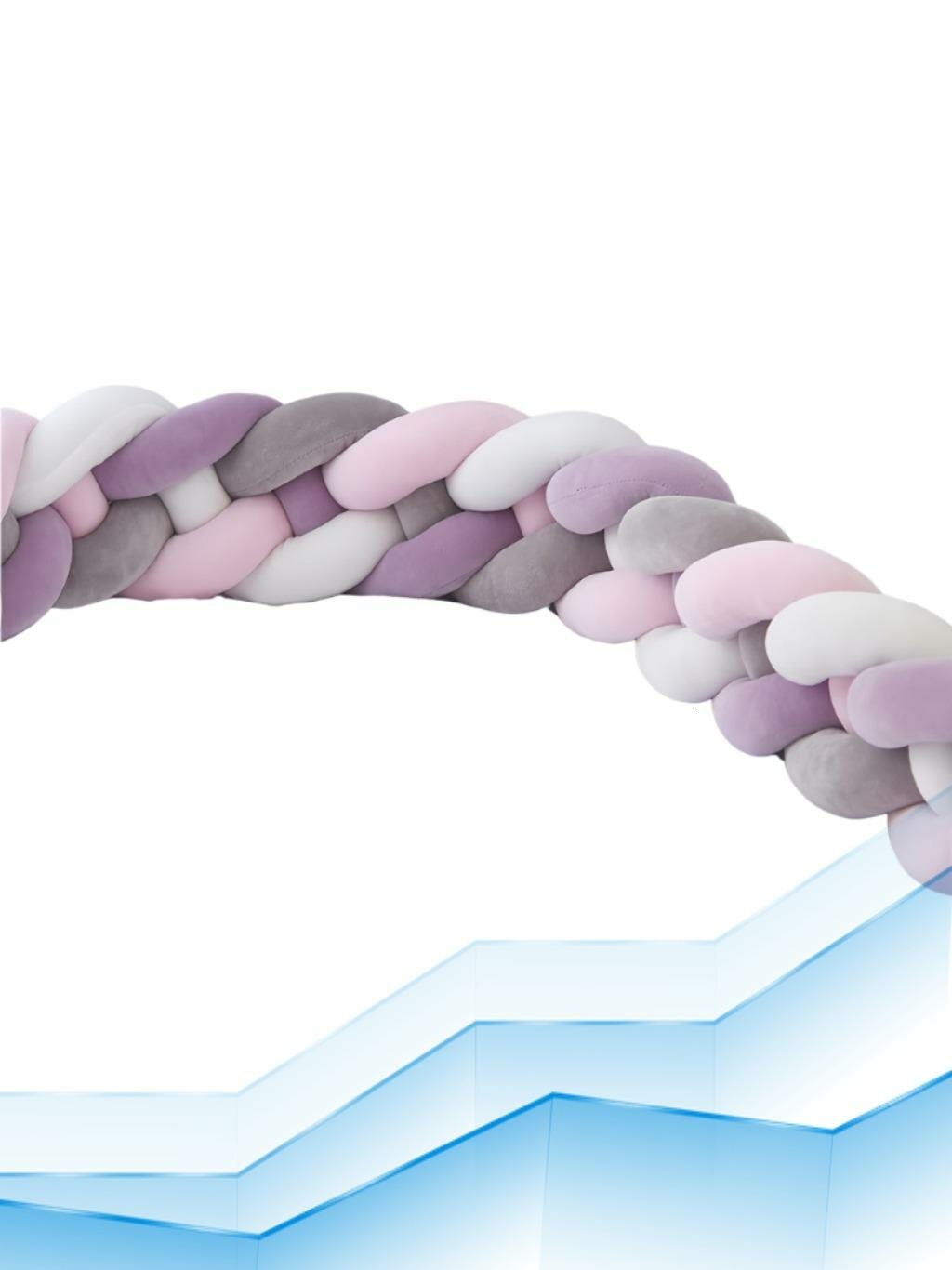 Фланелевые защитные бортики для детской кроватки, 1 - F