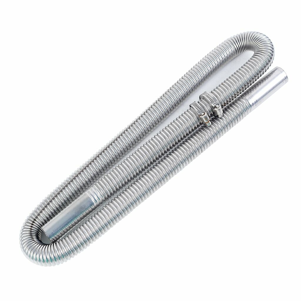 Выхлопная (металлорукав) d25мм 100см труба металлическая для сухого фена