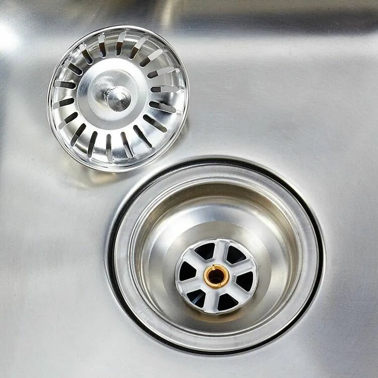 Сетка для раковины металлическое, ситечко для раковины