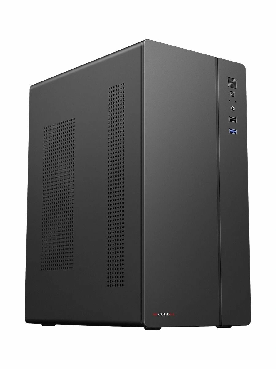 Корпус Accord ACC-266 черный без БП mATX 1x120mm 1xUSB2.0 1xUSB3.0 audio bott PSU
