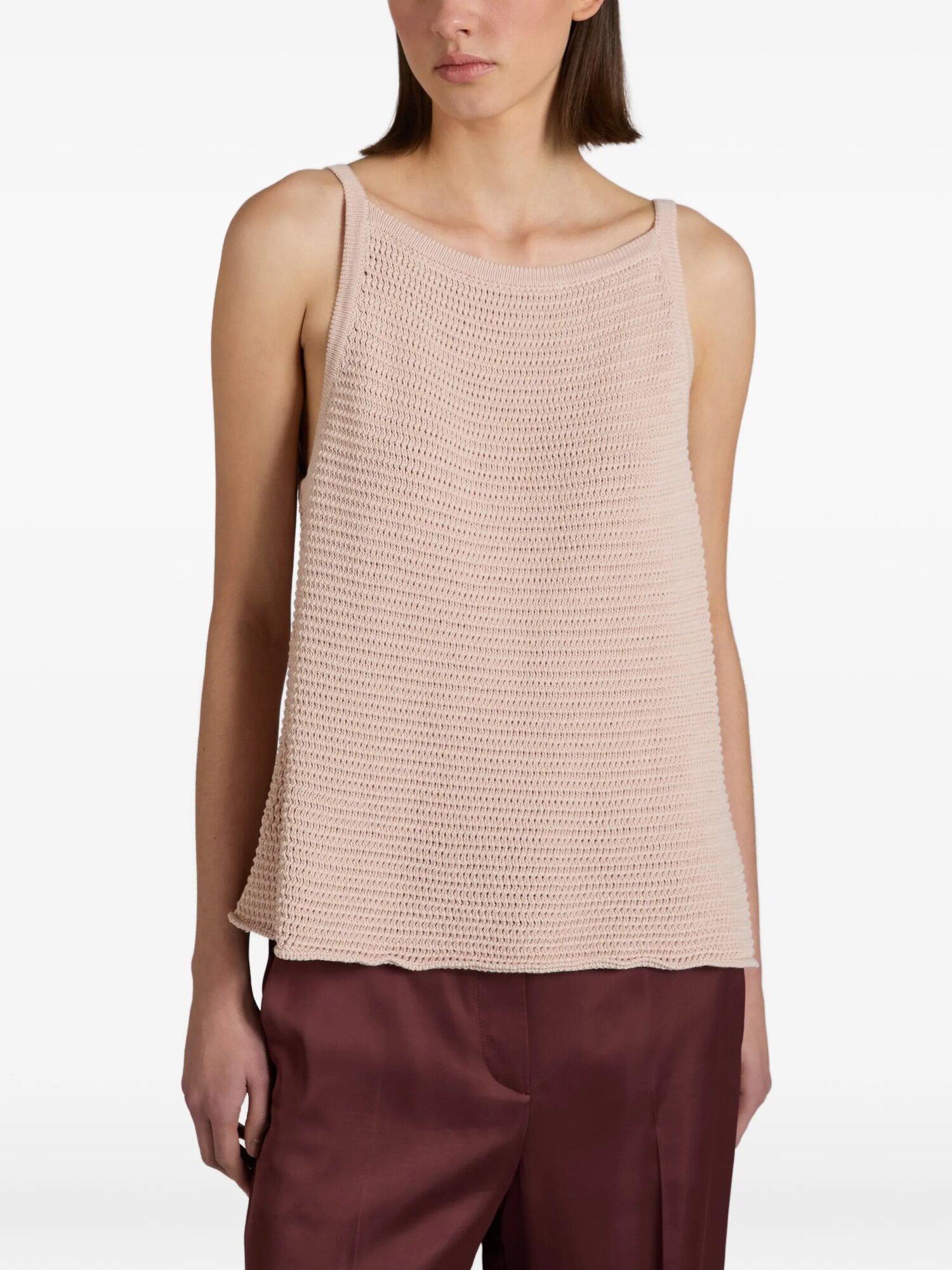 Топ Slowear Slim-fit cotton top, размер 42 — фото 1