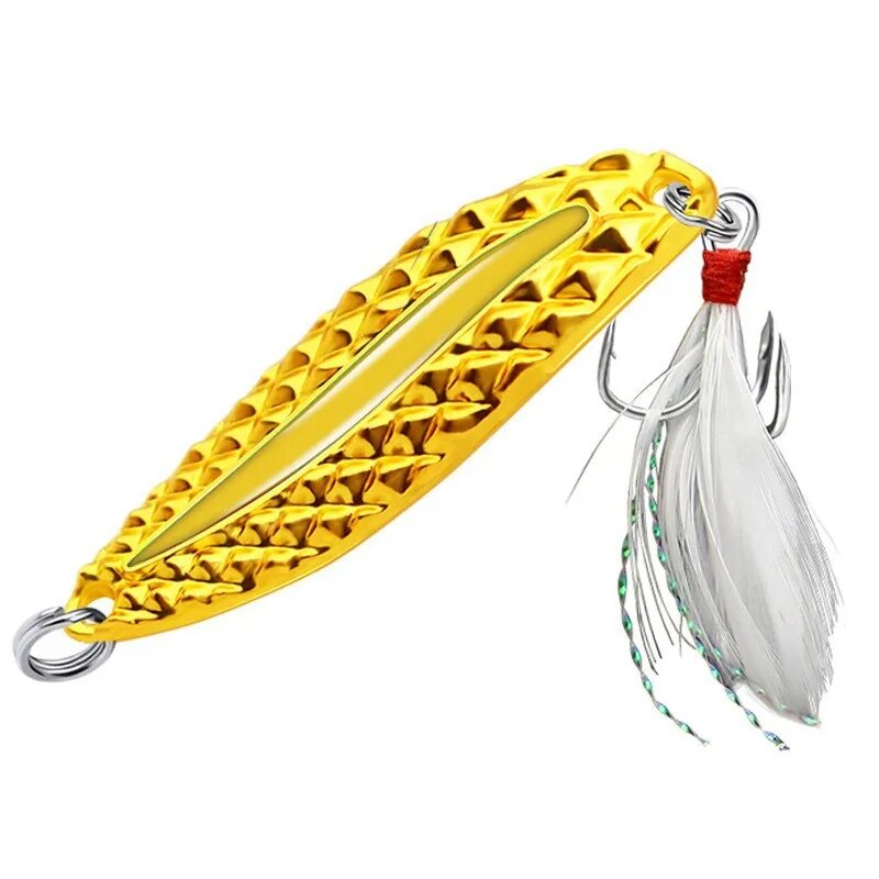 Блесна металлическая WEIHEFISHING 3.5g Color1
