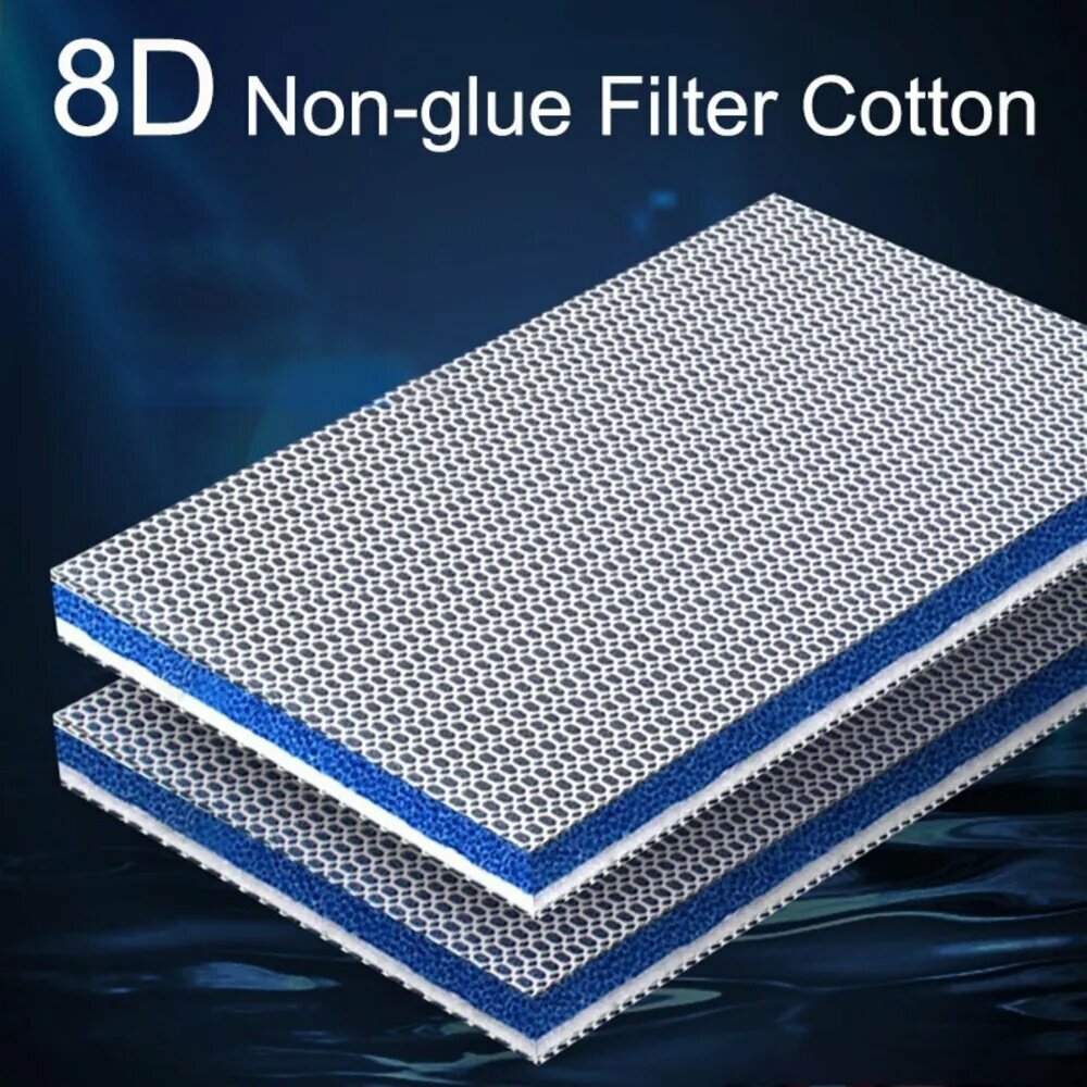 8D Sandwich Filter (40 х 30 х 2 см.) - губка листовая восьмислойная наполнитель для аквариумных фильтров