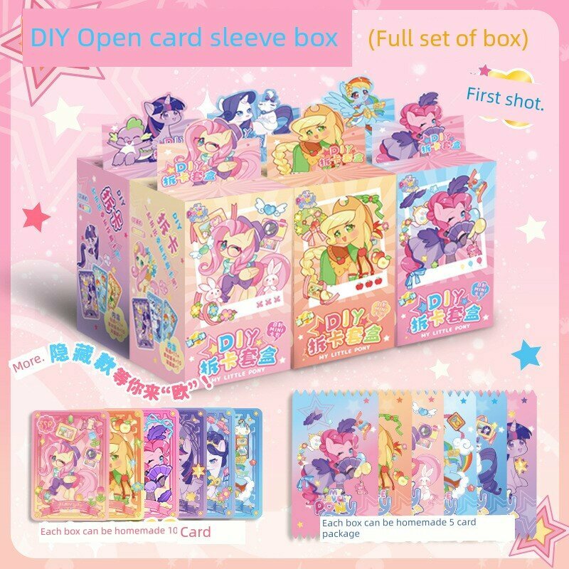 Полный набор DIY с вытягиванием карточек My Little Pony Friendship is Magic для девочек