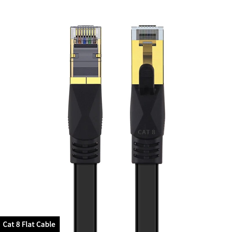 Cat 8 Flat Ethernet кабель 5м, RJ45