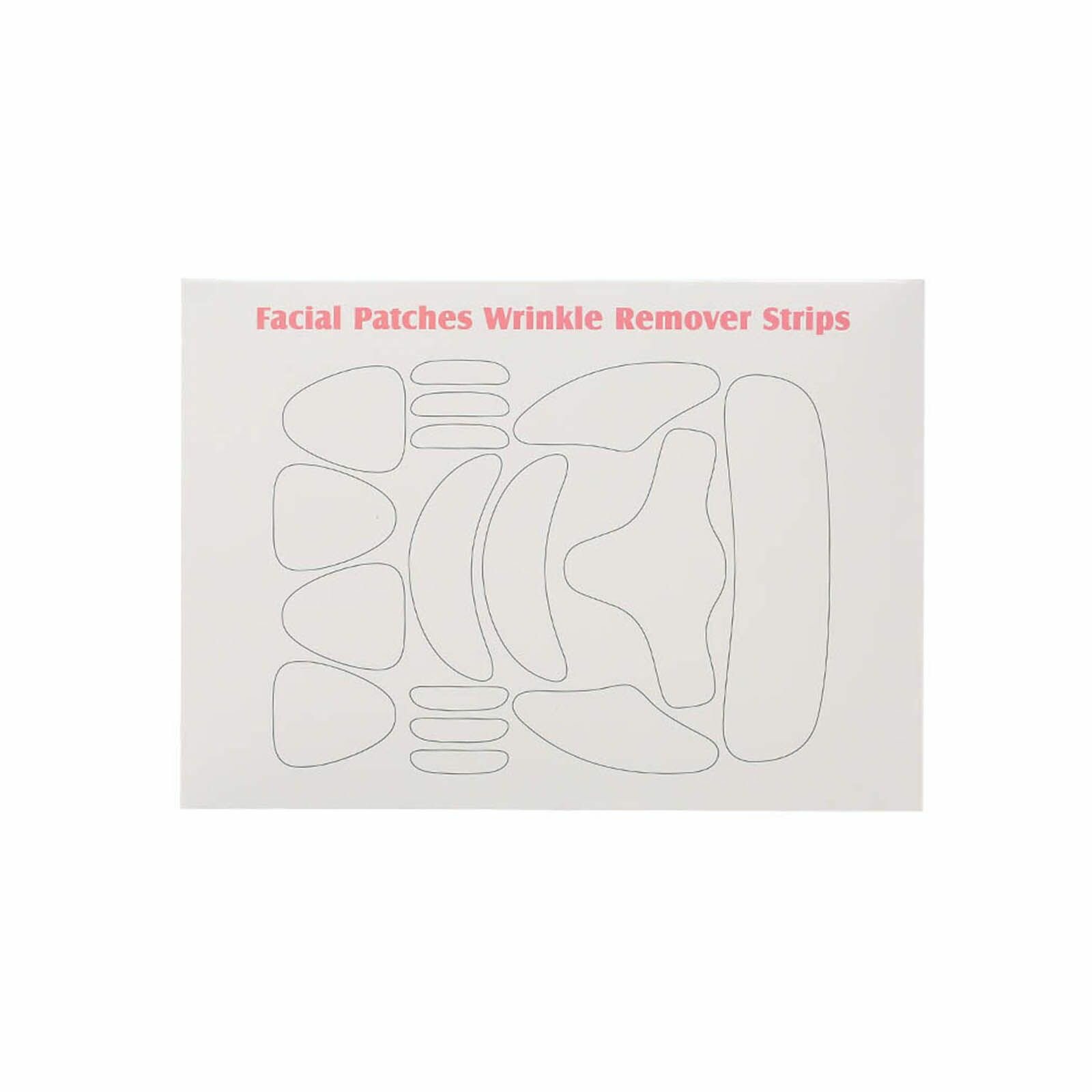 Набор многоразовых антиморщинных полосок для лица, силиконовые патчи для лба, глаз и губ, идеальные для всех типов кожи