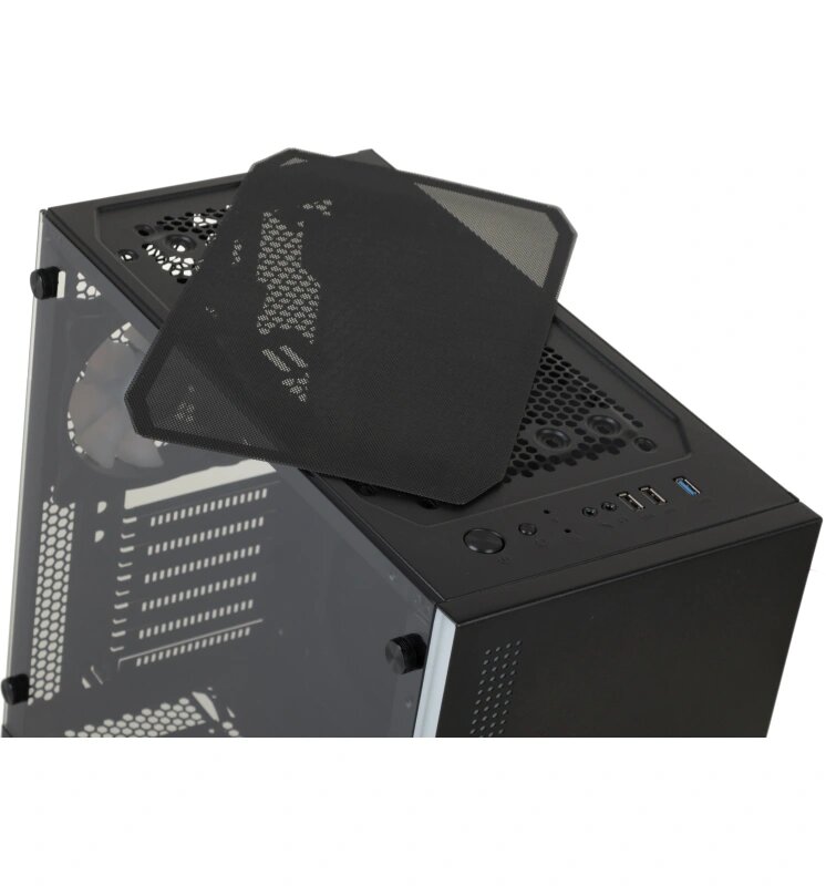 Корпус Zalman S5 черный без БП ATX 2x120mm 2xUSB2.0 1xUSB3.0 audio bott PSU