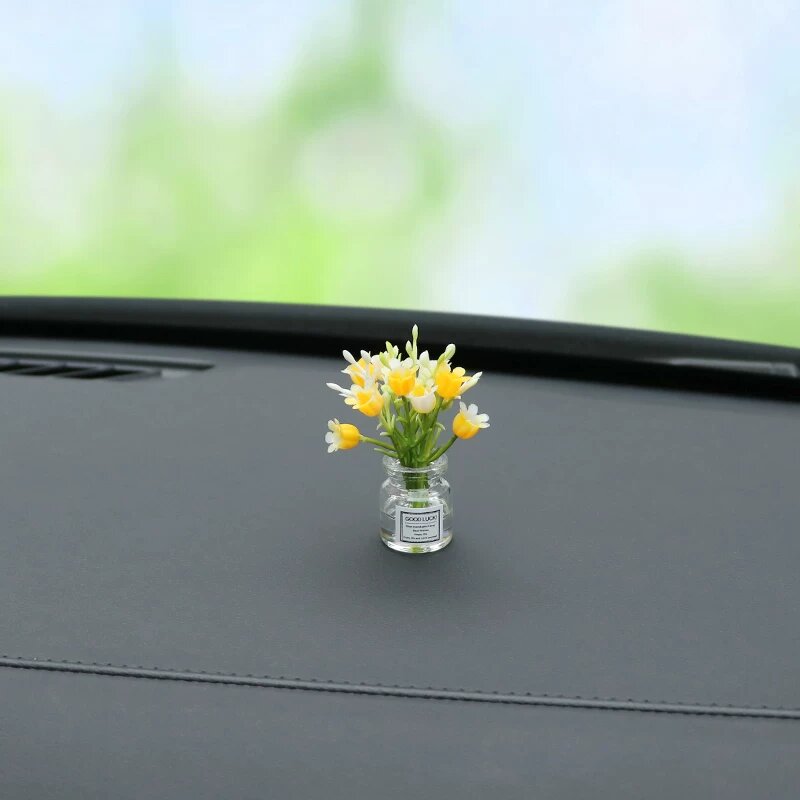 Маленькие украшения для салона автомобиля, аксессуары для салона автомобиля, дисплей на центральной консоли, украшения