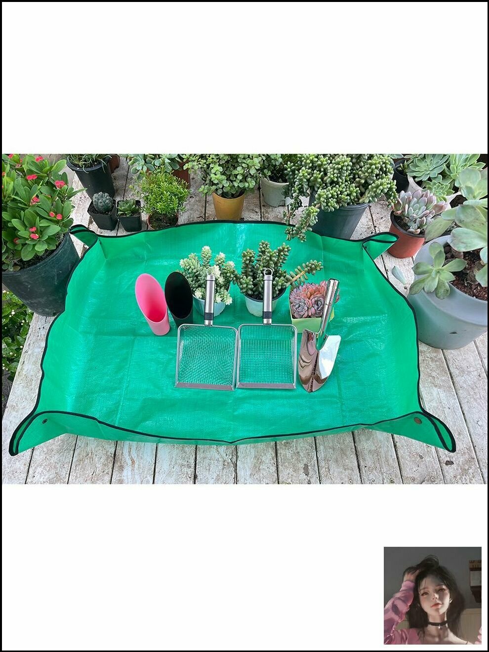 Садовое сито 29х14 см для просеивания грунта и песка