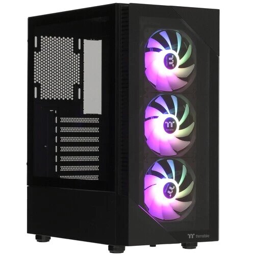 Корпус ATX Thermaltake View 200 TG ARGB, без БП, черный [ca-1x3-00m1wn-00]