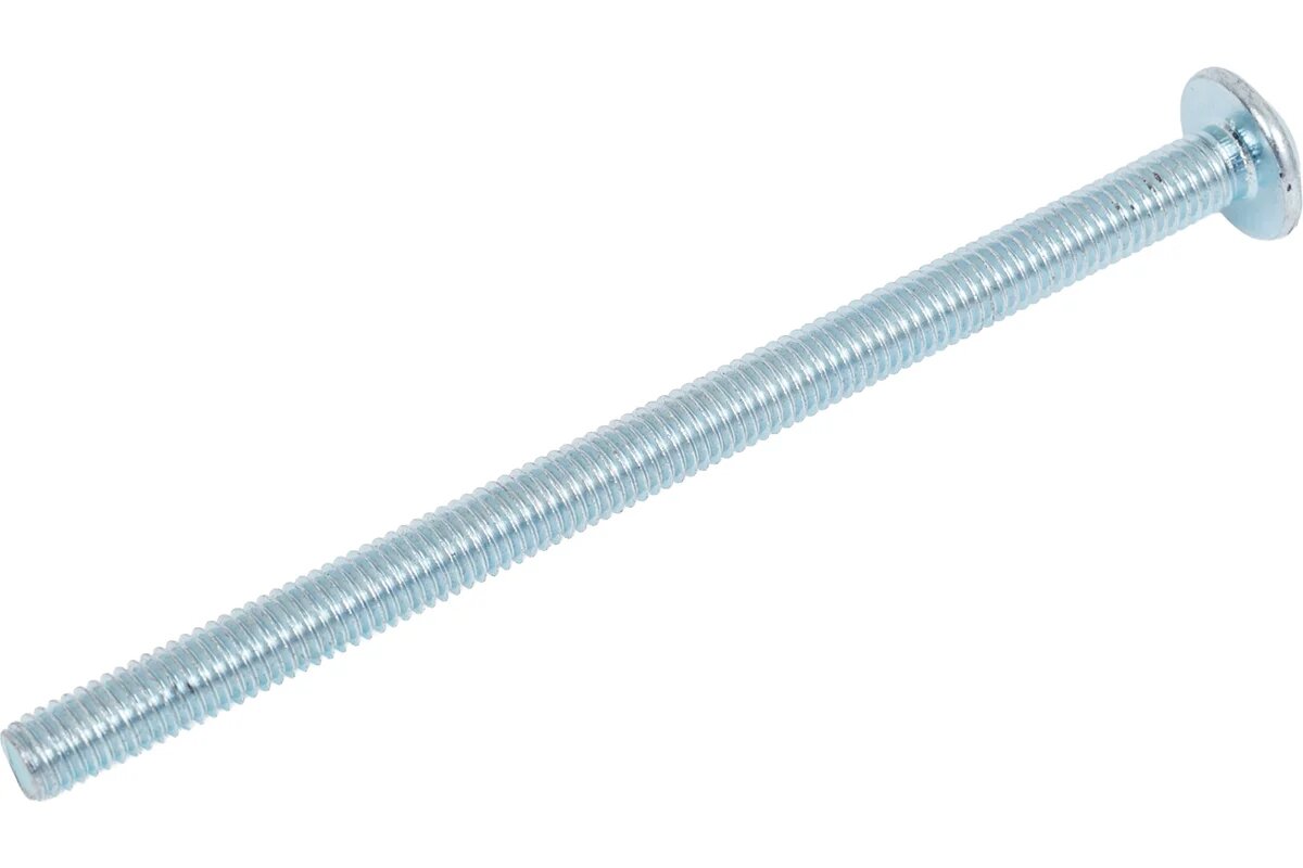 Винт с прессшайбой мебельный DIN967 м5х80 80мм цинк