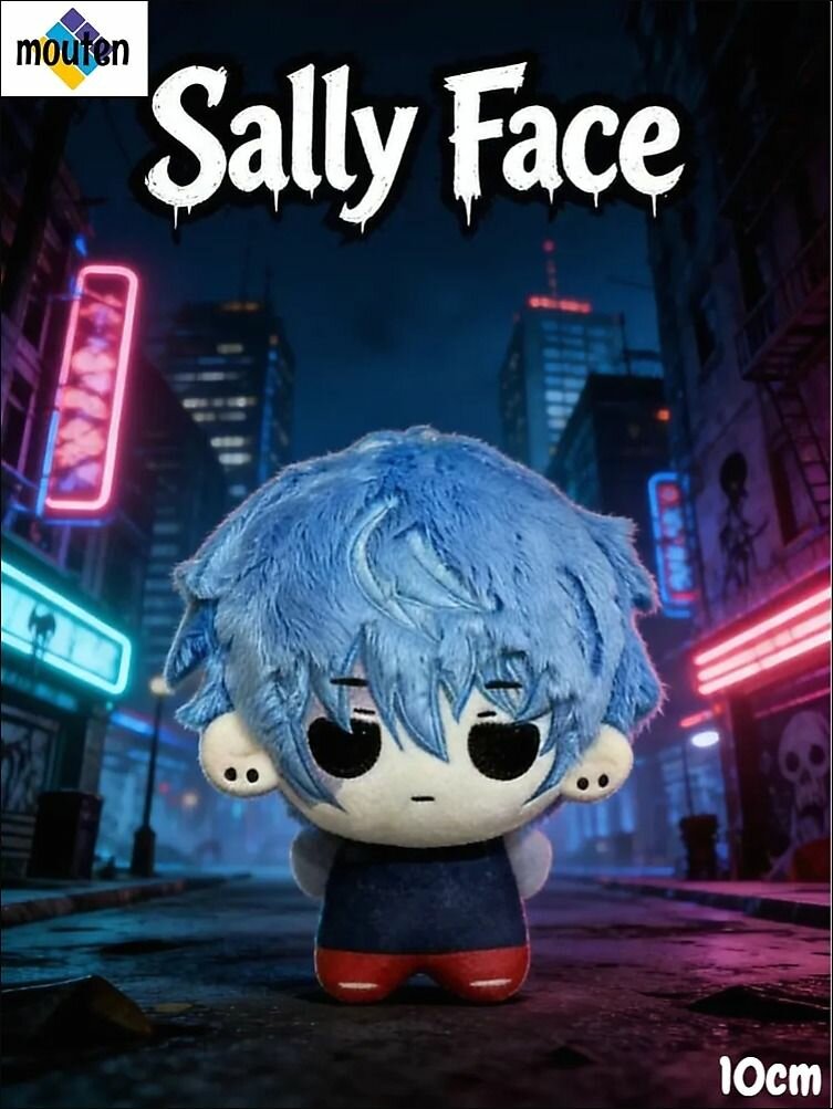 Sally Face Plush 10CM / Салли Фейс Фигурка Мягкая Игрушка 10CM