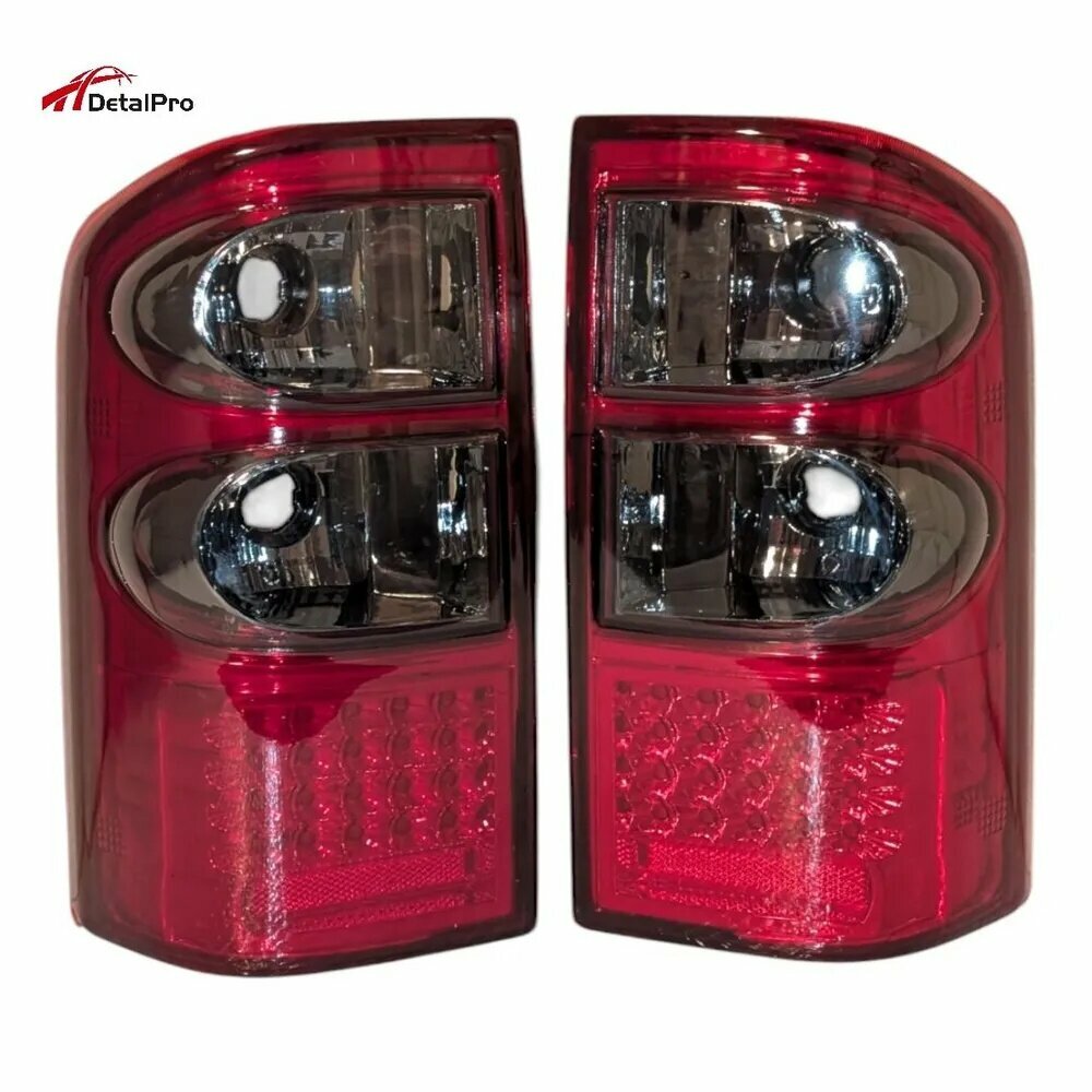 Фары автомобильные, Задний фонарь, 2 шт, арт. Диодные фонари на Nissan Patrol/Safari Y61 (1998-2004) red smoke