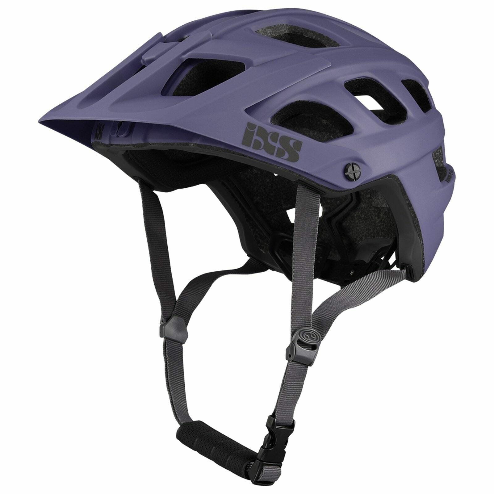 DECATHLON шлем защитный IXS Trail EVO, фиолетовый, размер M/L