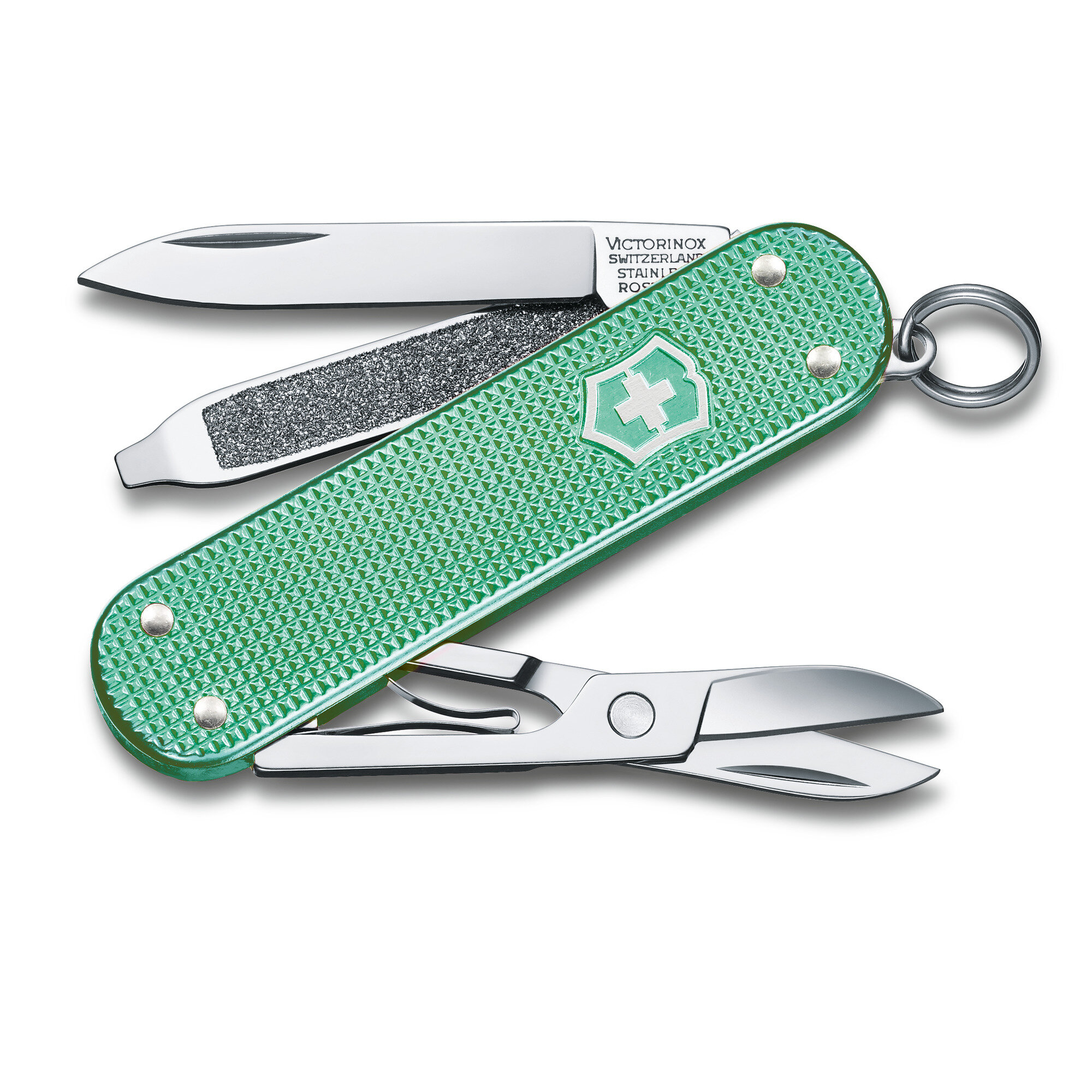 Нож-брелок Classic SD Alox Colors Minty Mint (5 функций) VICTORINOX 0.6221.221G