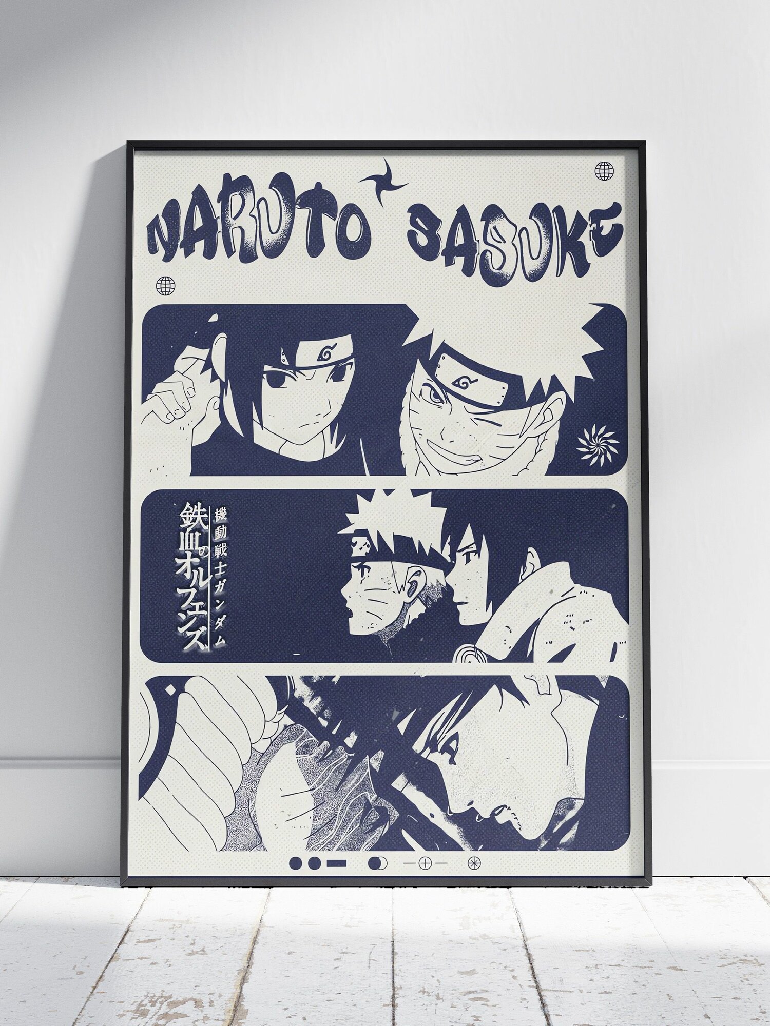 Плакат на стену для интерьера Наруто Ураганные Хроники (Naruto 55) - Постер по аниме и японской анимации формата A3 (30x42 см)