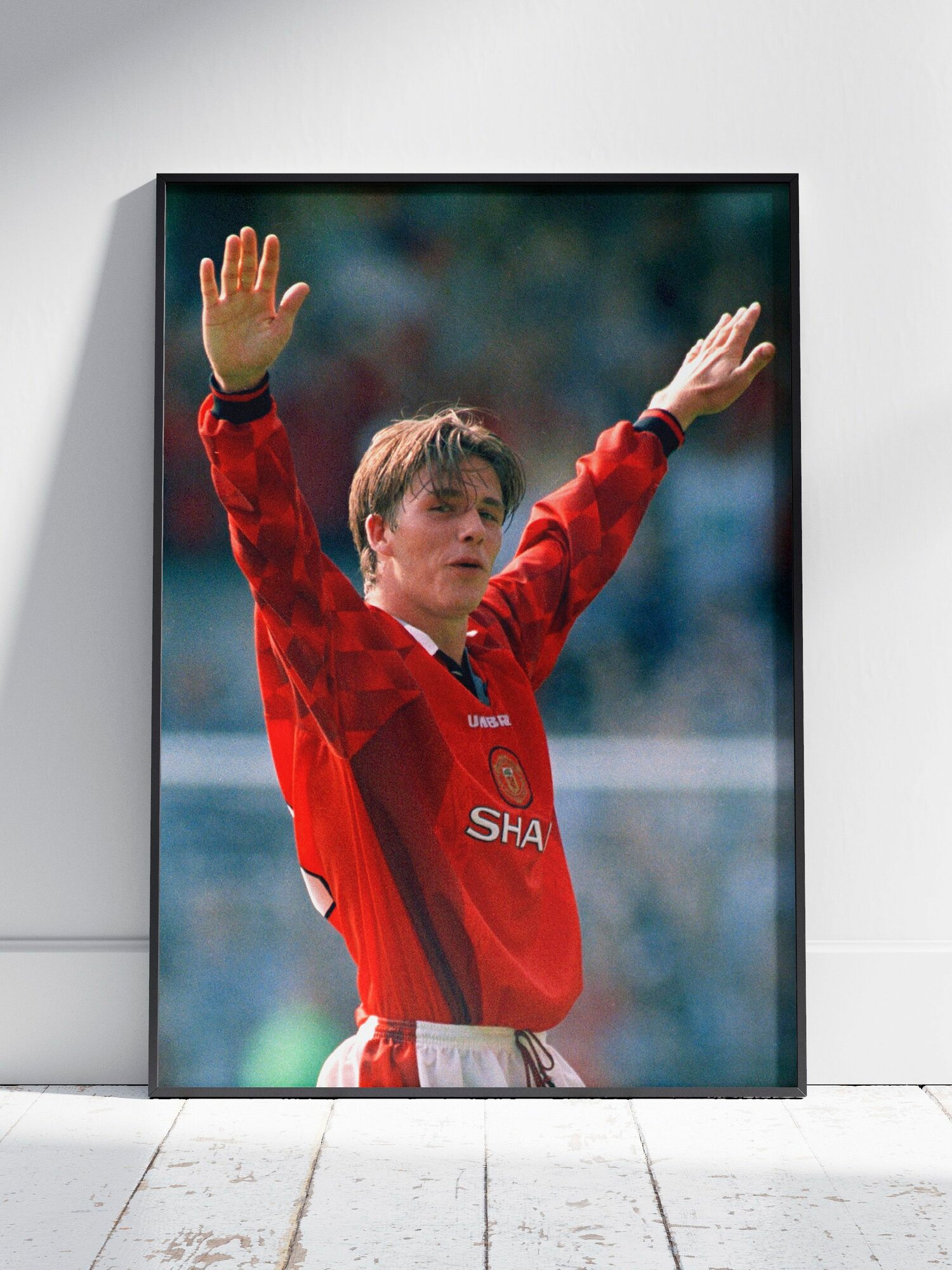 Плакат на стену для интерьера Дэвид Бекхэм (David Beckham 17) - Постер по актеру фильма, кино, сериала формата A4 (21x30 см)