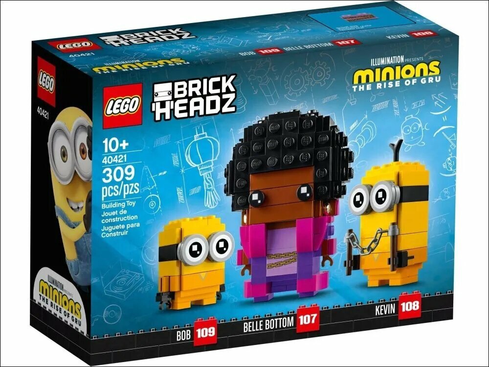 Лего Minions серия, 40421 Belle Bottom, lego конструктор для мальчика, лего для девочек