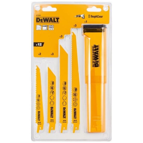 Набор сабельных полотен Dewalt DT2445-QZ