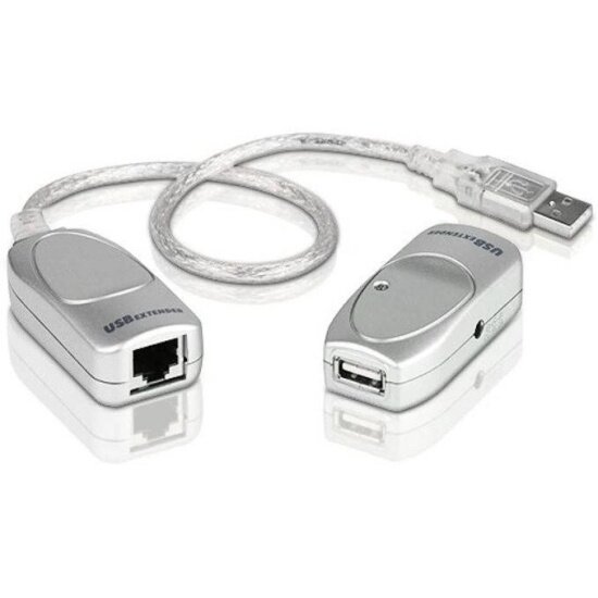 Удлинитель Aten UCE60-AT USB 1.1, 60 метр, USB A-тип, Male/Female