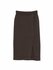 Юбка Arovescio Slit-front midi skirt, размер 40, brown