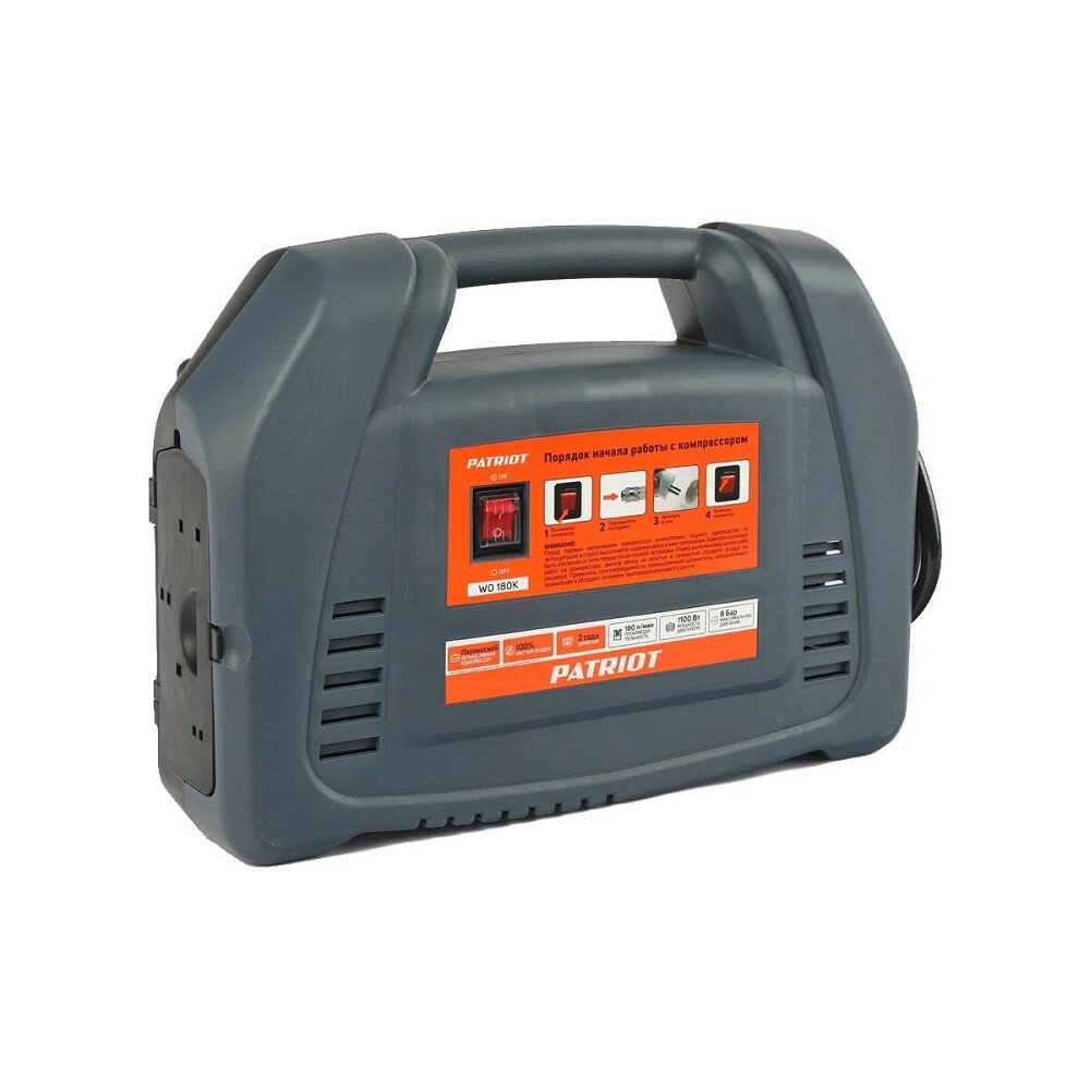 PATRIOT Компрессоры, Пневматическое оборудование WO 180K Компрессор поршневой безмасляный 525301905