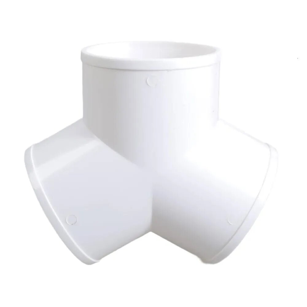 Тройник пластиковый ПВХ, 100mm