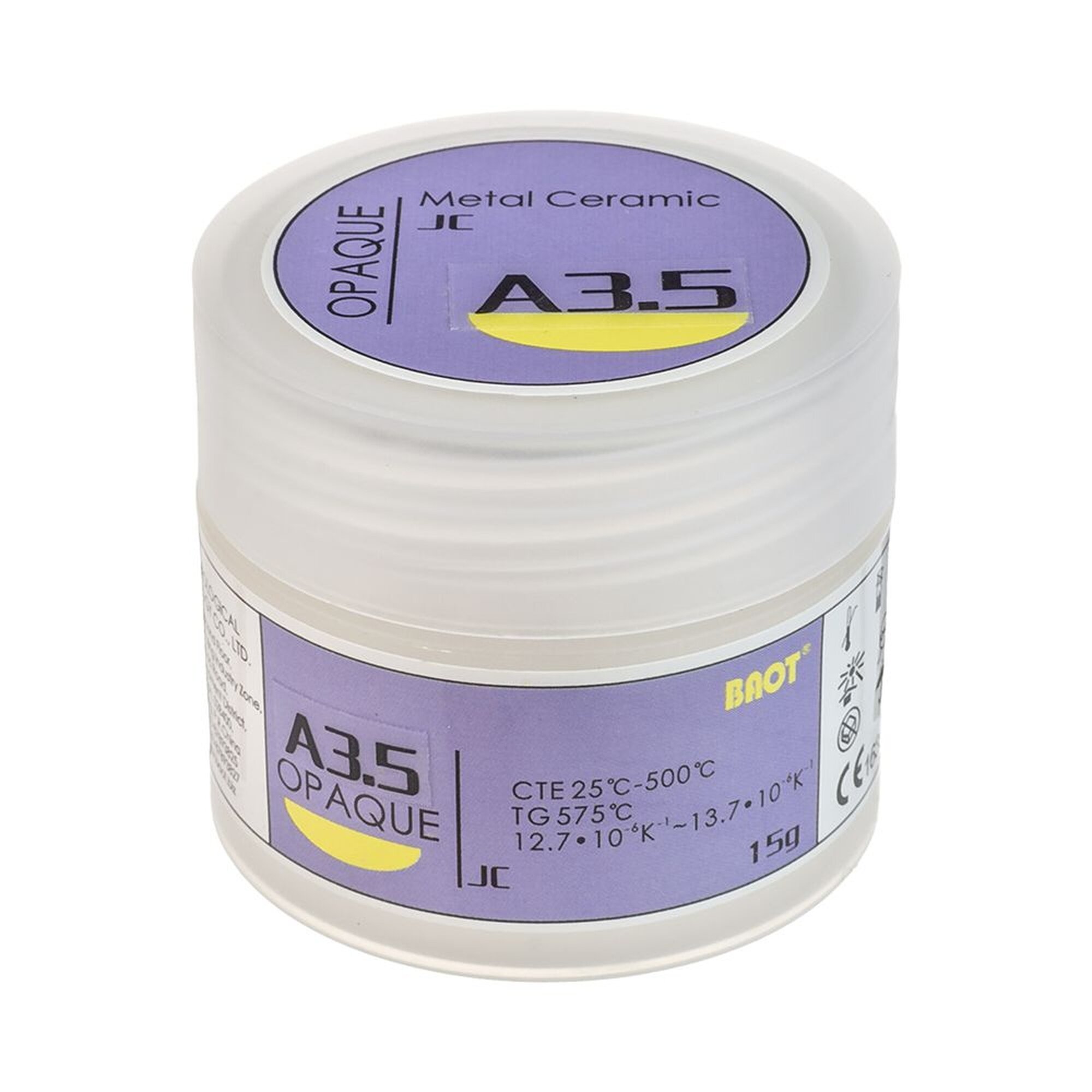 BAOT JC Powder Opaque A3.5 / Масса керамическая для металлокерамики Опак порошковый A3.5 (15 гр).