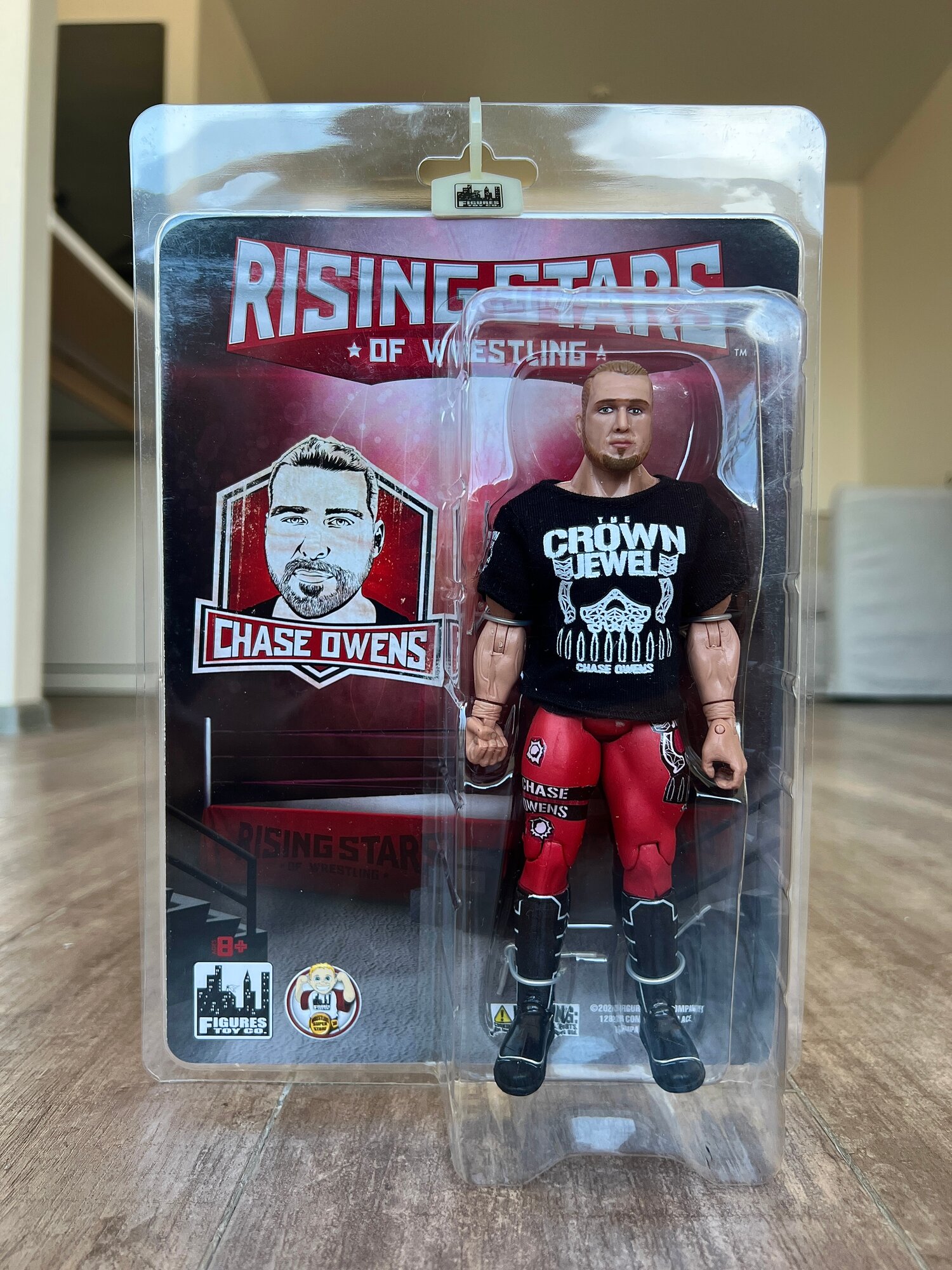 Фигурка Рестлинг Chase Owens Rising Stars of Wrestling Figures Toy Company WWE Рестлер Чейз Оуэнс Реслинг