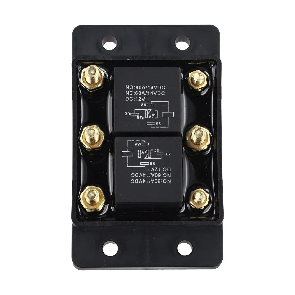 Реле реверса 12В 80А для моторов, замена 5541100, 24452